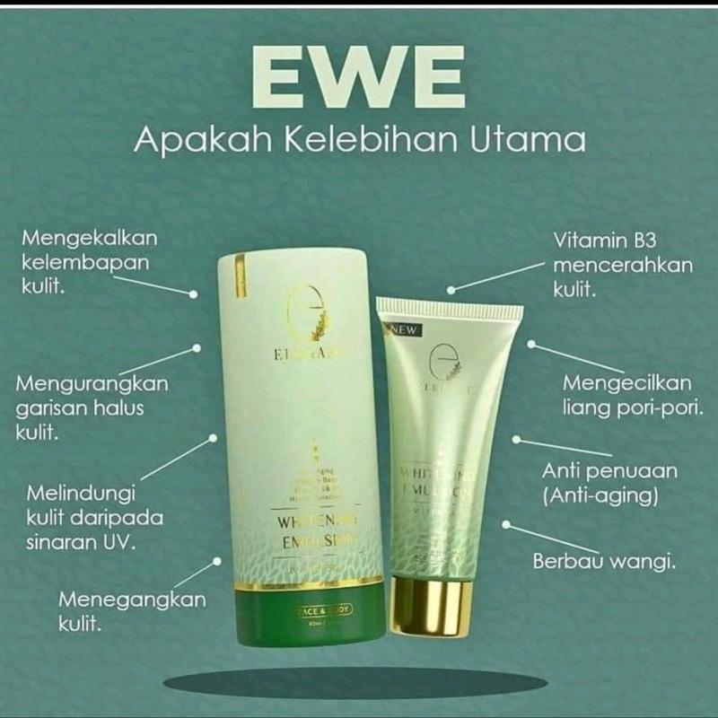 ALL ELEGANT PRODUCTS EWE SUNBLOCK ,ENRC MOISTURISER, JEJU CLEANSER ...