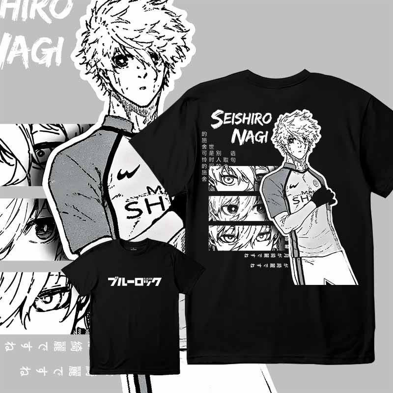 BLUE LOCK - Nagi Seishiro - Anime Print shirts Thick Cotton Clothing ...