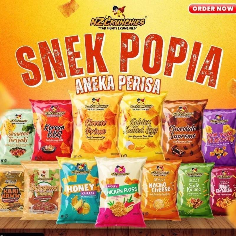 [Live Exclusive] NZ Crunchies Snack Pouch Original 45g(Nacho - TikTok ...