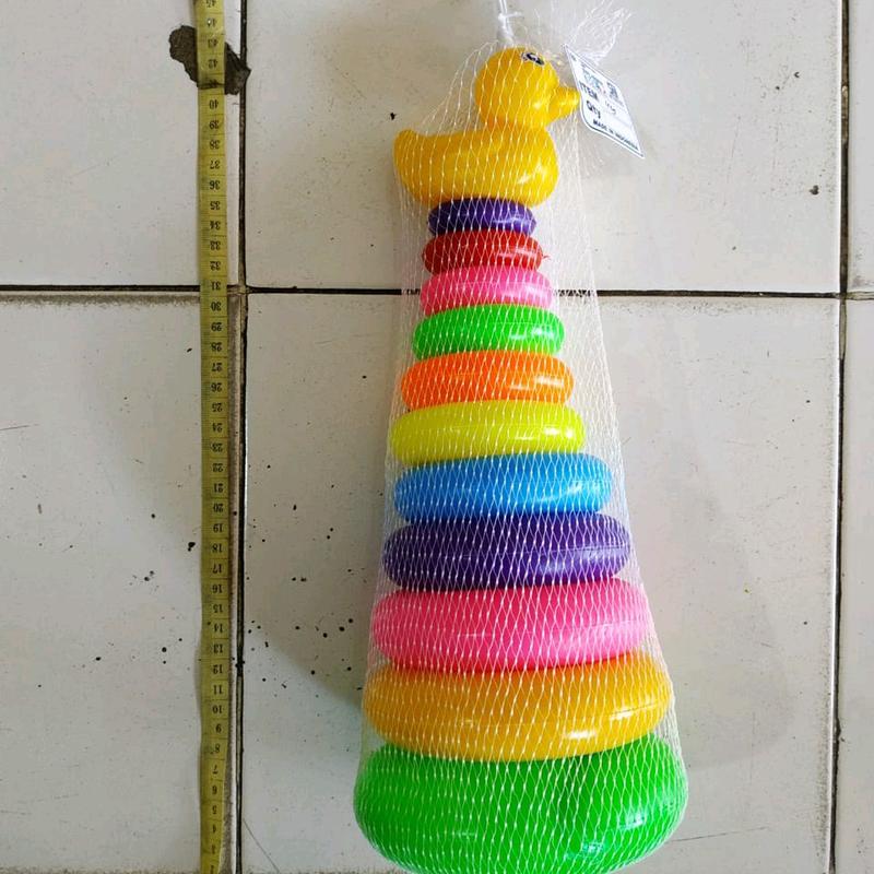 Mainan edukasi anak ring donat bebek B 429 - Shop | Tokopedia