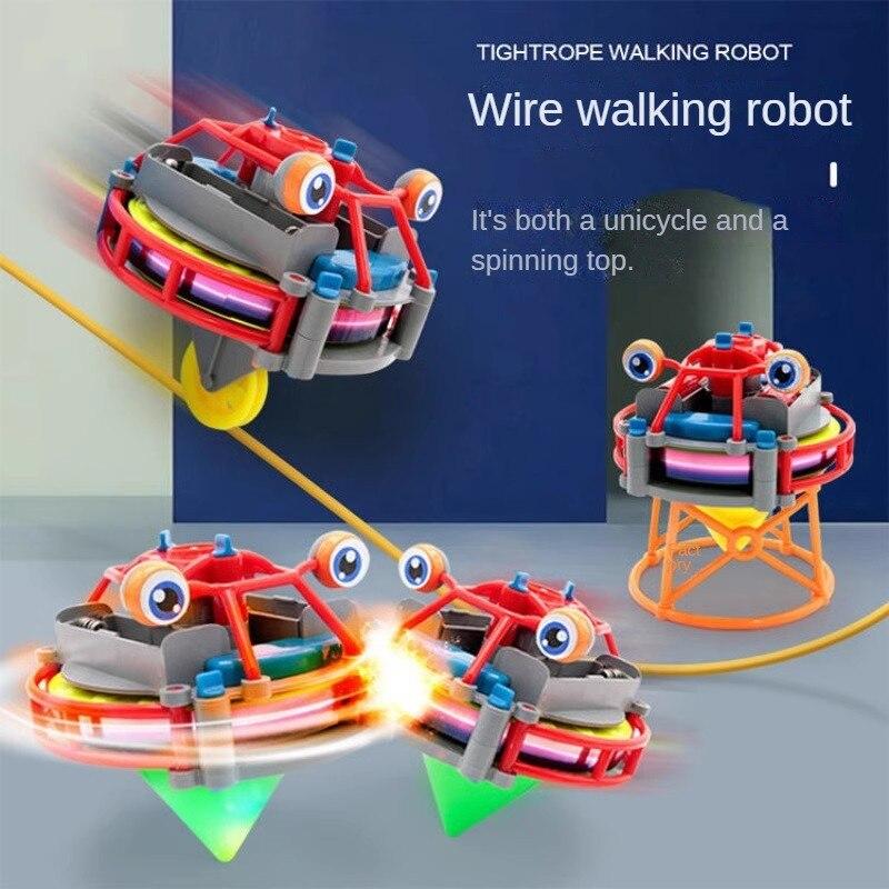 1pc 10cm Not Inverted Unicycle Walking Wire Unicycle Robot Novelty ...