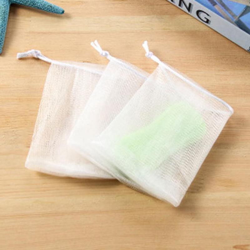 Foaming Net 10pcs Foaming Net Soap Cleansing Net Face Wash Bubble ...