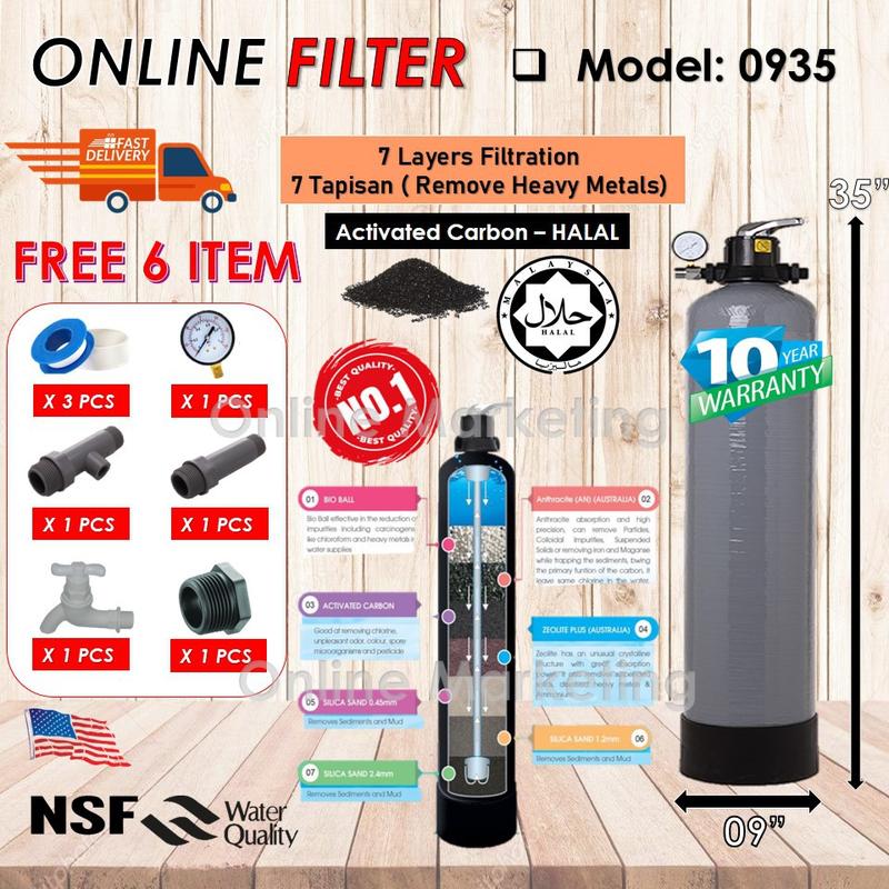 WATERMAN OUTDOOR SAND WATER FILTER FRP 09 X 35 ( 1PCS 1 ORDE - TikTok ...