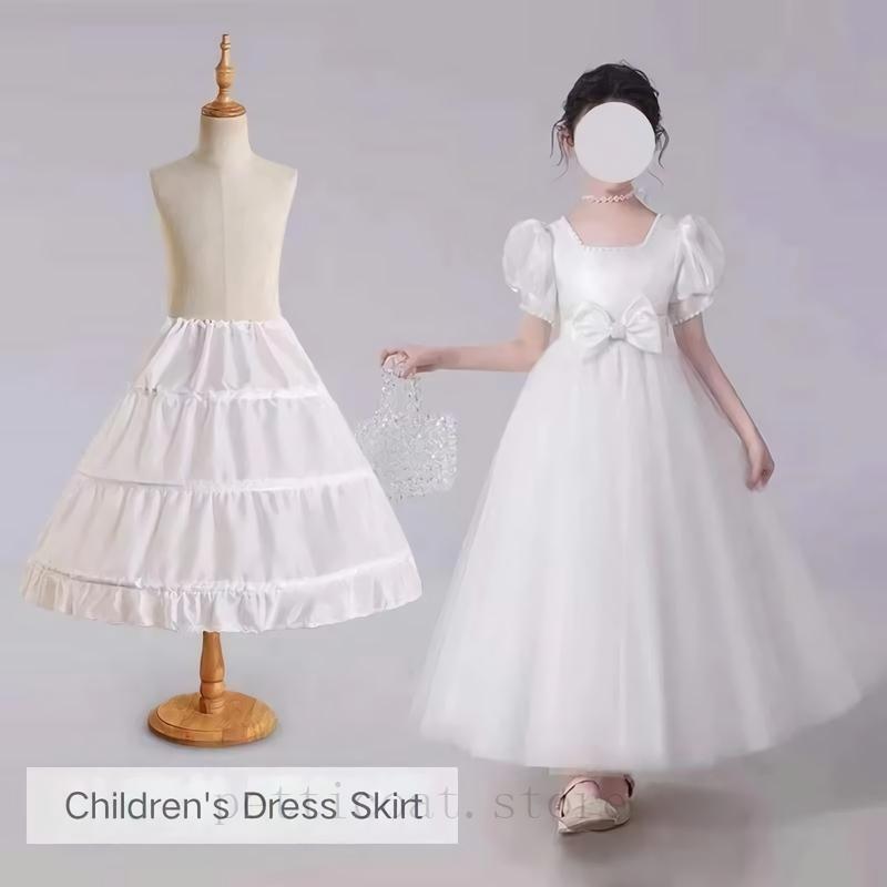 premium petticoat for girls long dresses princess flower gir - TikTok ...