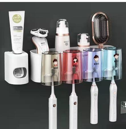 Black bird Thebest Toothbrush holder with toothpaste dispenser - TikTok ...