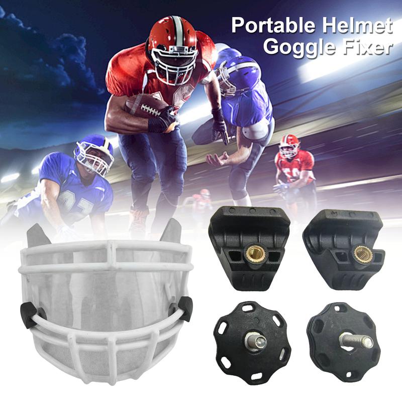 1/2/4Pcs Football Visor Clips Helmet Fasteners Accessories Football ...