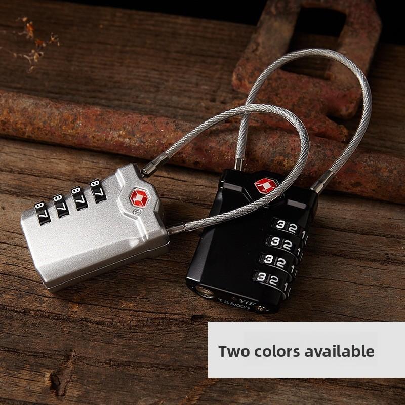 Customs lock, zinc alloy red dot luggage suitcase small hook - TikTok ...