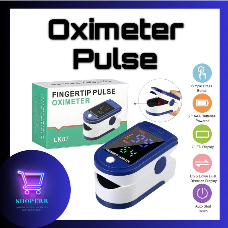 Blood Oxygen Finger Pulse Oximeters Digital Fingertip Finger - TikTok ...
