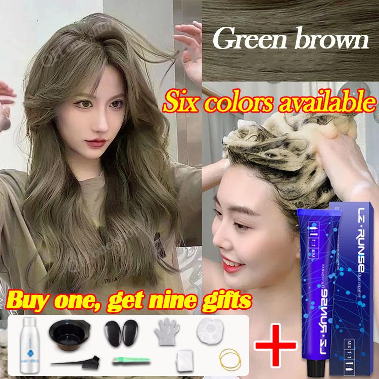 【Dye as soon as washed + free hair dye tools】icolor hair dye - TikTok ...