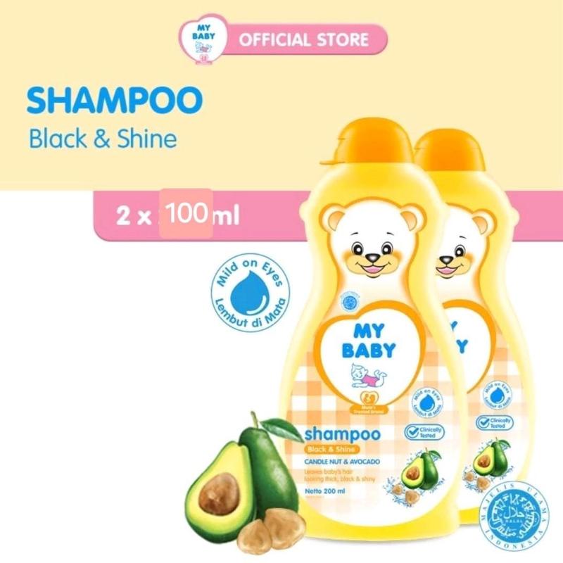 MY BABY SHAMPOO BLACK & SHINE [100 ml/2 pcs] - Shop | Tokopedia