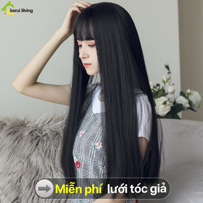 Mida Long Straight Hair, Straight Wig, Female Wig, Whole Hea - TikTok ...