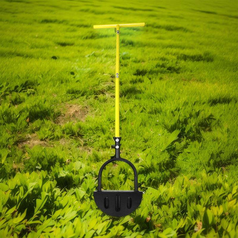 Half Moon Edger Trimming Shovel Long Handle Saw-Tooth Edger Lawn ...