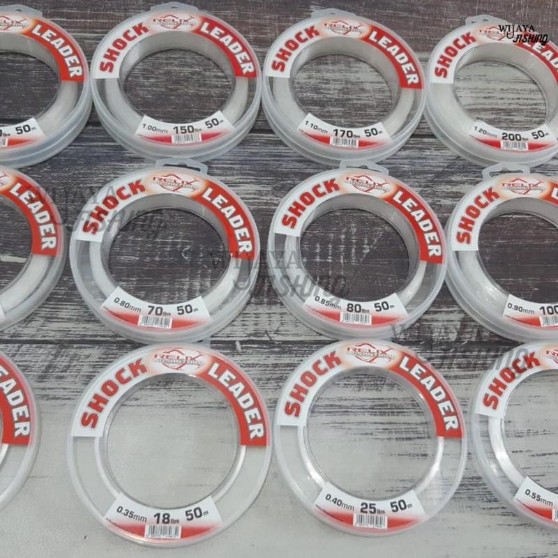 SHOCK LEADER Relix Nusantara 50M Senar Tali Pancing - Shop | Tokopedia