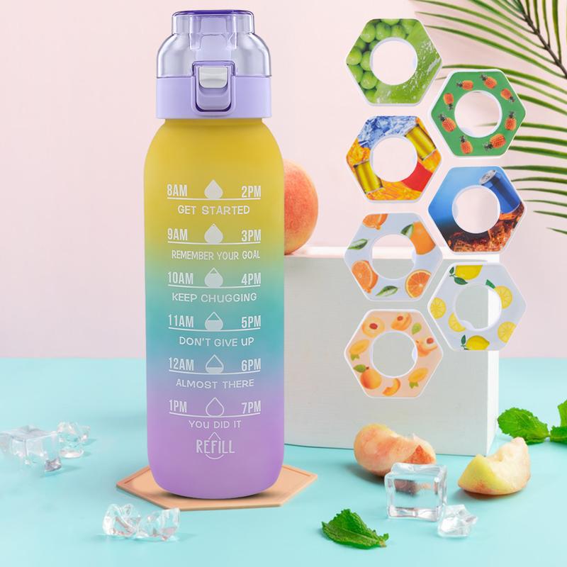 Cawan Air Perisa Buah, Kapasiti 1000ML, dengan Pod 1 / 7, Botol ...