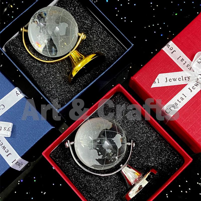 Birthday Gift Crystal Ball Gift Set Rotatable Crystal Globe Gift ...