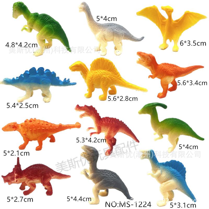 Set Dinosaur, Model Dinosaur Mini, Sesuai untuk Kanak-kanak Perempuan ...