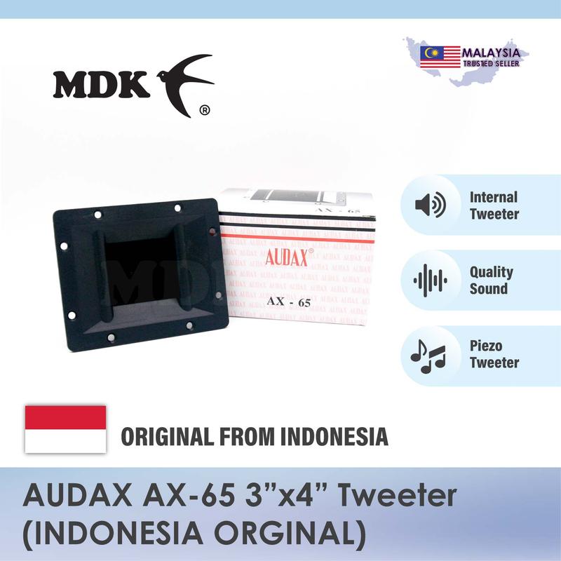 AUDAX Tweeter Series AX-65 3"x4" for Swiftlet Farming - TikTok Shop ...