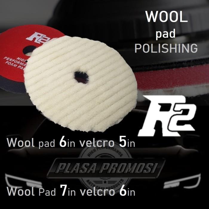Wool Foam Pad 7 " R2 Finishing Wool Pad - Shop | Tokopedia