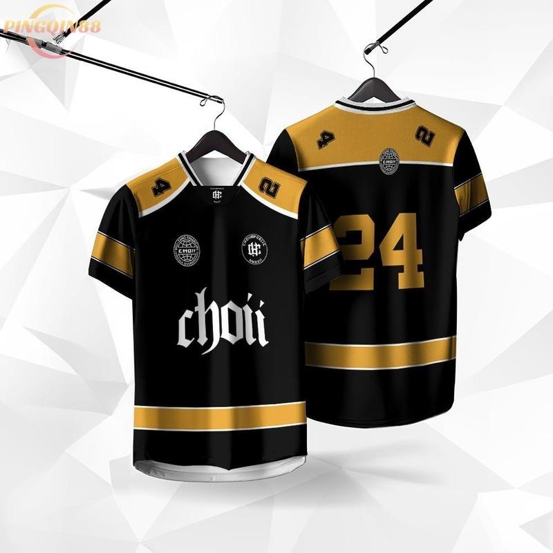 Jersi Edisi NFL, 2024, Kolar Retro, Sublimasi Penuh, Bahan Microfiber ...