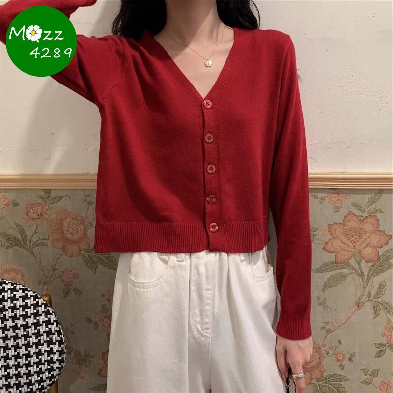 MQzz4289 พร้อมส่ง คาร์ดิแกน เสื้อไหมพรม เสื้อคลุม เสื้อแขนยา - TikTok ...