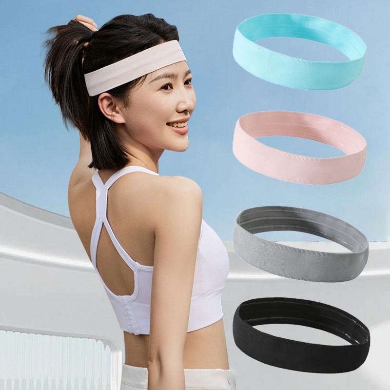 Elastic Sports Headbands Stretchy Soft Running Head Band Lightweight ...