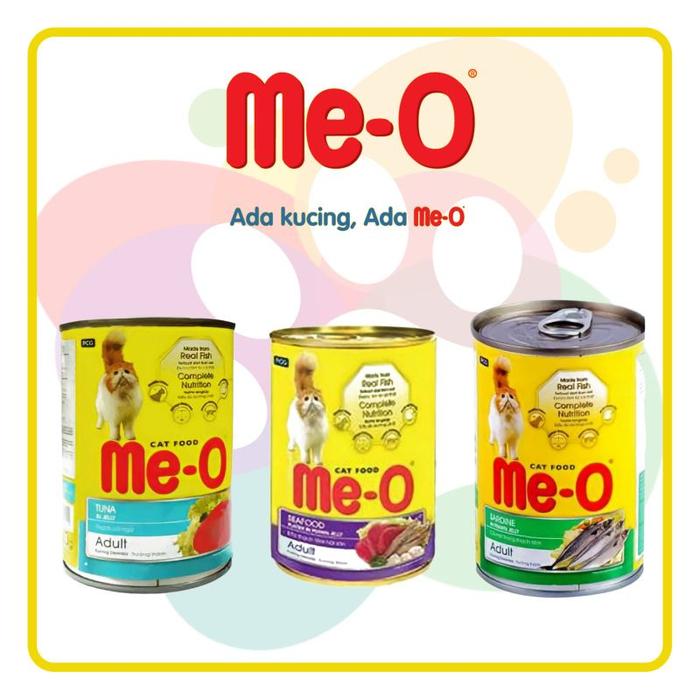 Promo Meo Kaleng 400gr /Meo Can Seafood, Sardine, Tuna/Wet Food ...