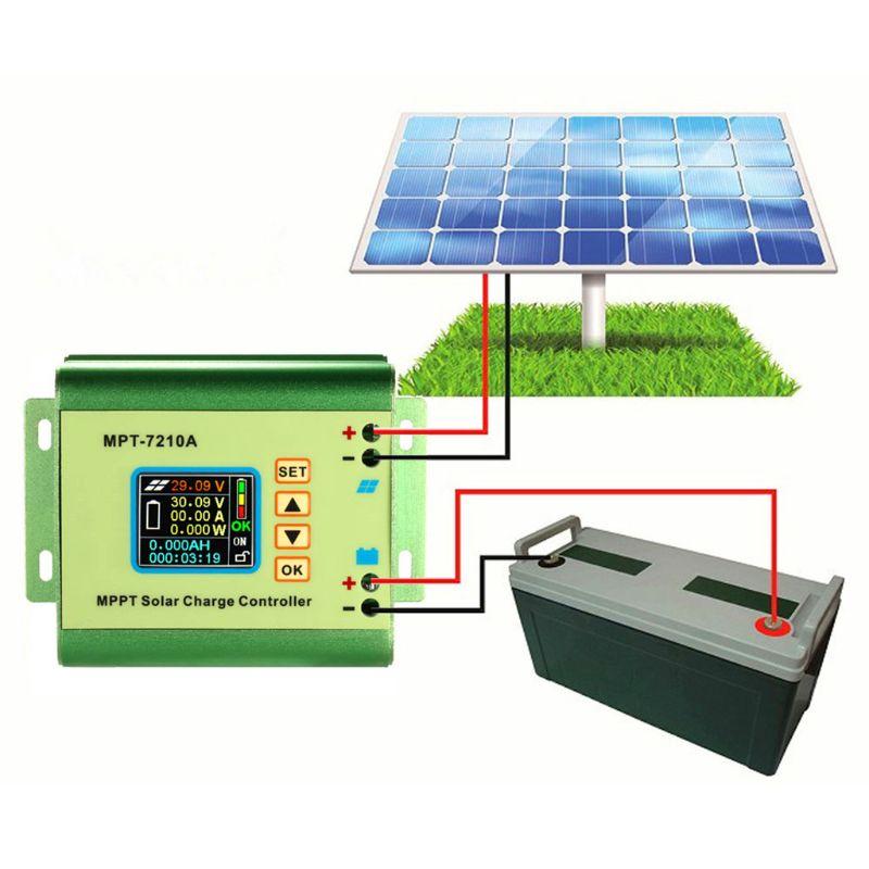 Qin LCD MPPT DC-DC Solar Charge Panel Controller for Lithium - TikTok ...
