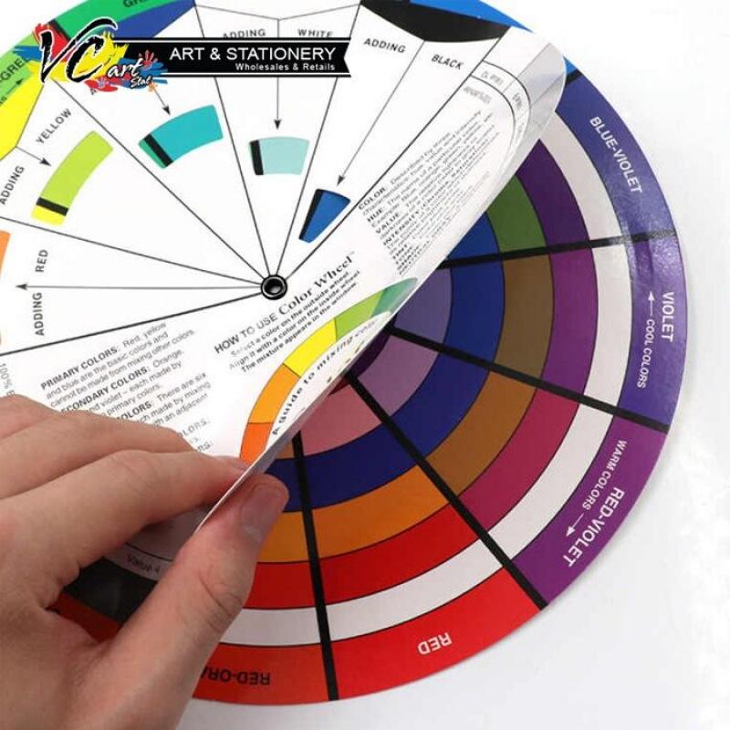 Palet Pereka, Campuran Warna, Roda Warna, Carta Roda Warna Profesional ...