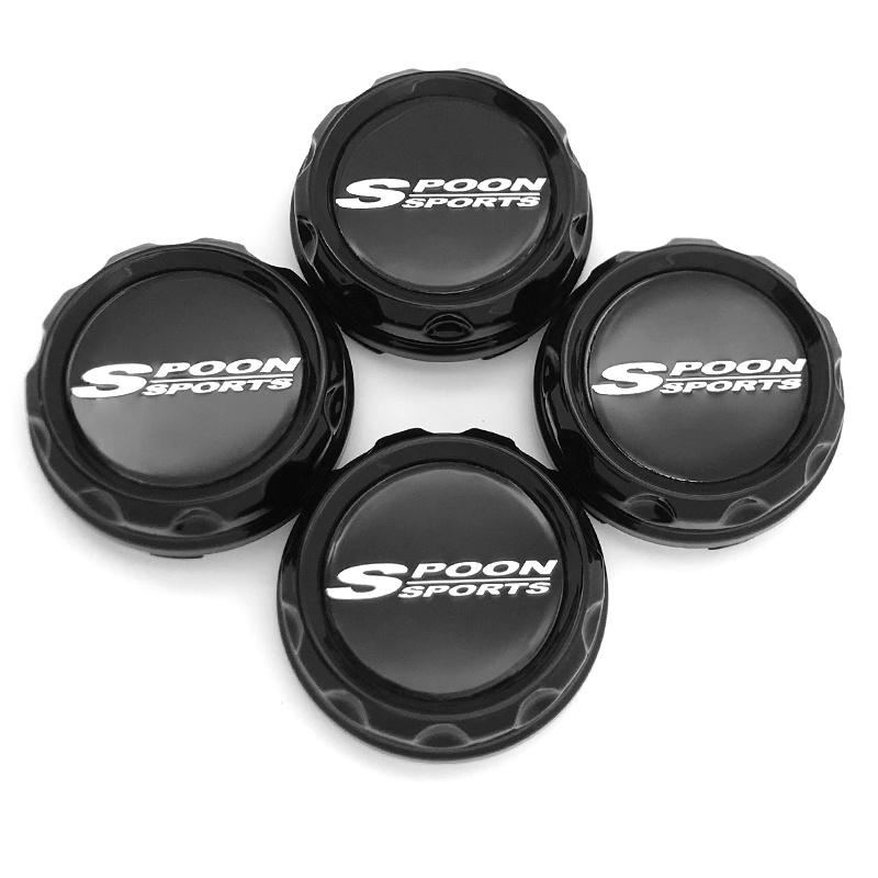 Car modification 4PCS Quality 60mm Spoon Sports Wheel Center Cap Car ...