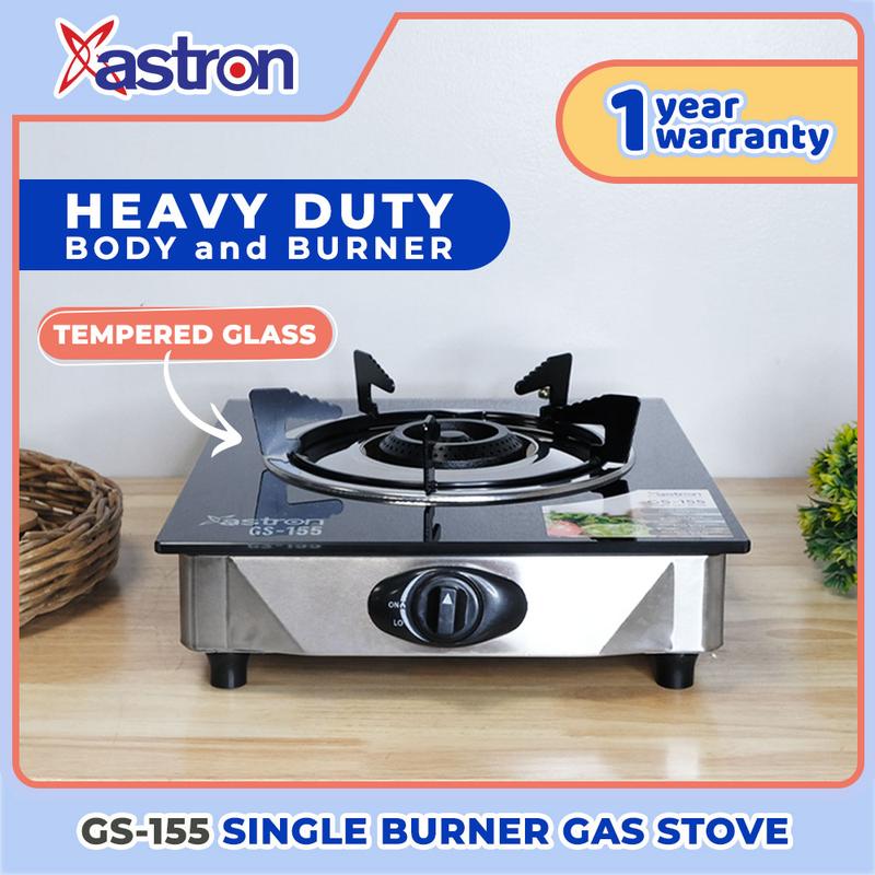 Astron GS-155 Single Burner Stove | Tempered Glass Top | Heavy - TikTok ...