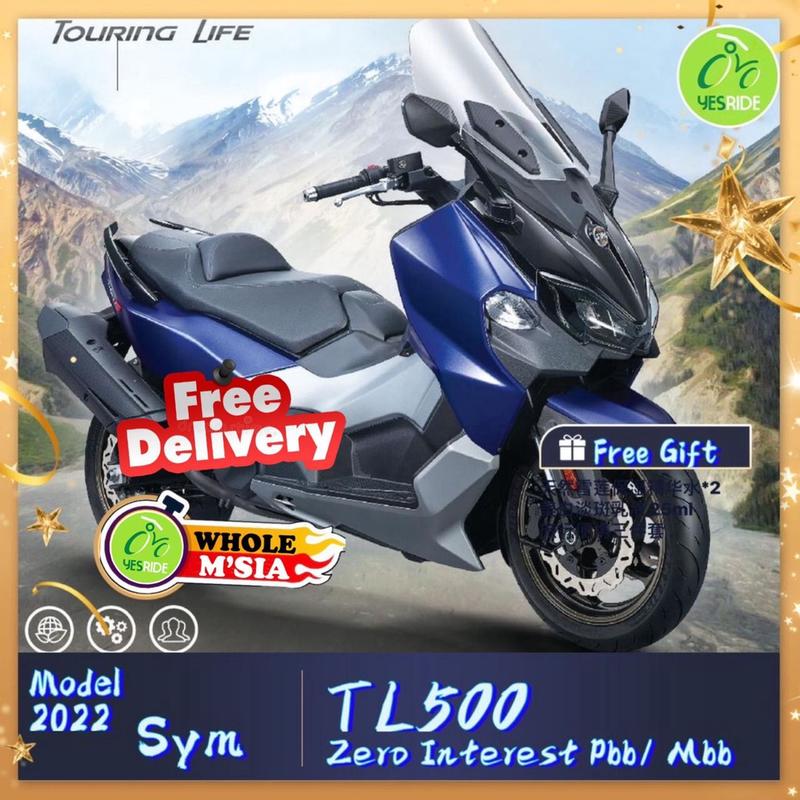 SYM MAXSYM TL 500 MOTORCYCLE - TikTok Shop Malaysia