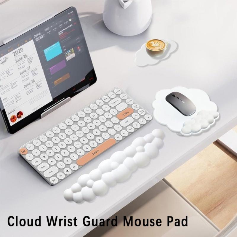 Cloud Mouse Pad with Wrist Support Typing Wrist Pad Palm Han - TikTok ...
