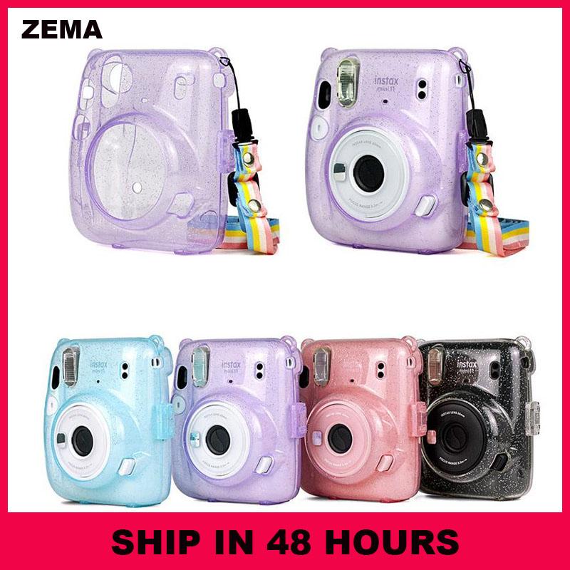 For Instax Mini 11 Camera Bag Portable Transparent Camera Ba - TikTok ...