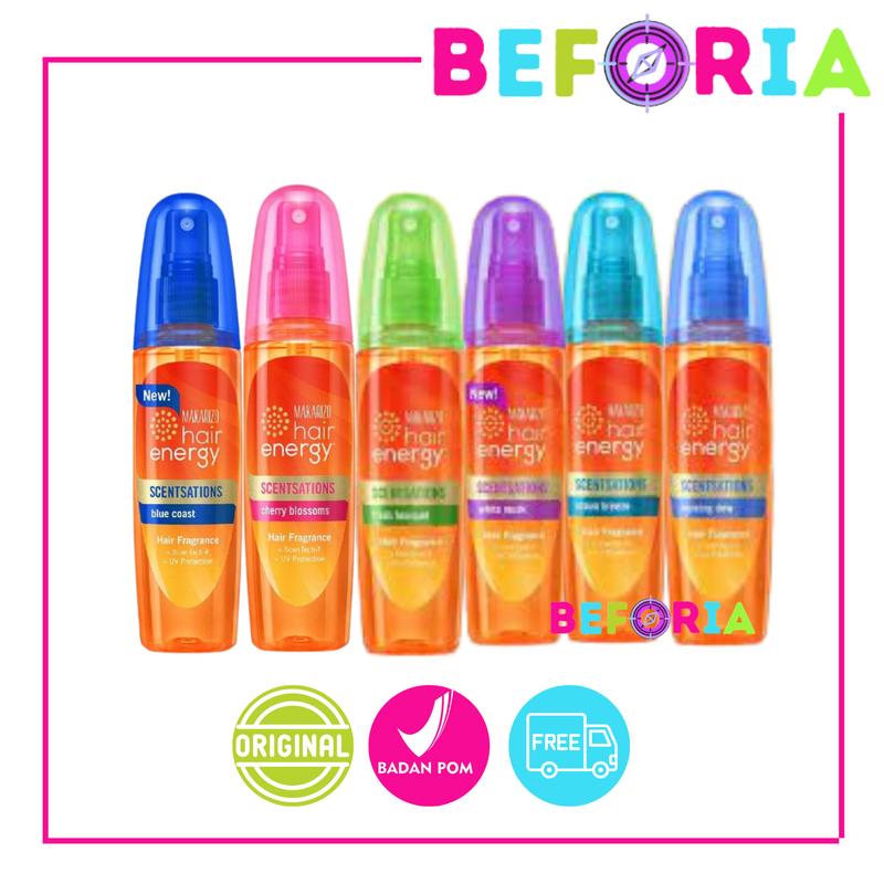 MAKARIZO Hair Energy Scentsations Hair Fragrance 100mL 30ml - Shop | Tokopedia