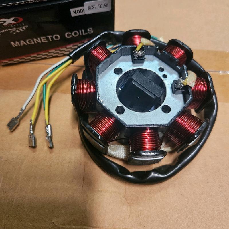 Stator Coil Rusi TC125/150, DL150 Battery operated - TikTok Shop ...