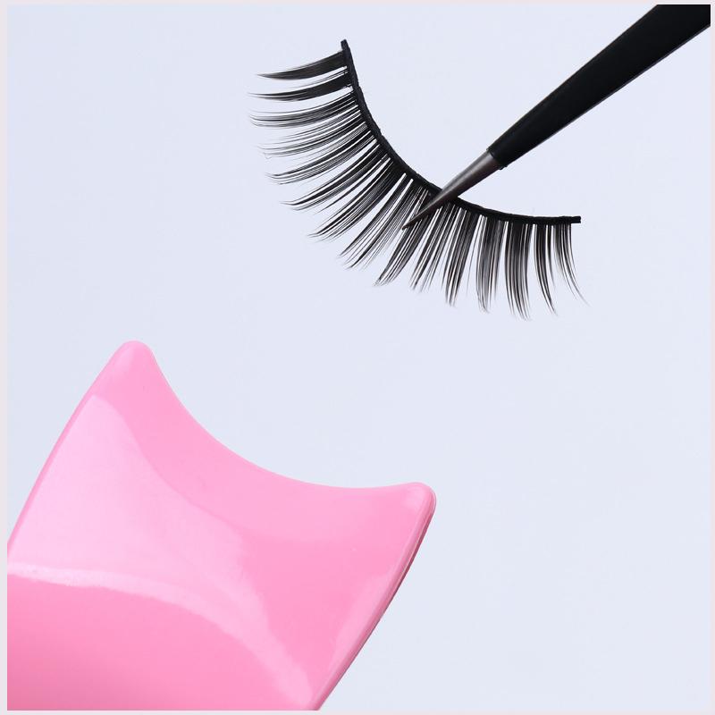 False Eyelash Assistant Portable Eyelash Applicator Clip Plastic ...