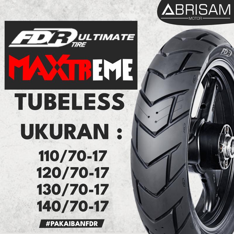 Ban luar FDR MAXTREME 110/70-17, 120/70-17, 130/70-17, 140/70-17 ...