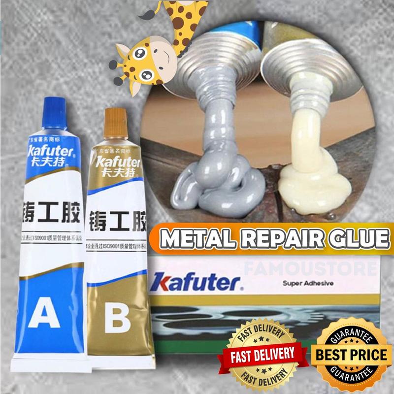 100g 65g Strong Kafuter A+B Metal Repairing Leaking Adhesive - TikTok ...