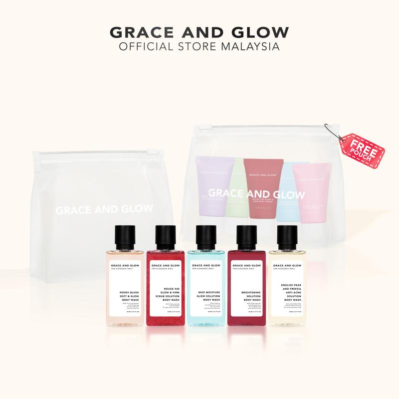 [BUNDLE TRAVEL SIZE KIT] Grace and Glow Travel Size Kit Body - TikTok Shop Malaysia
