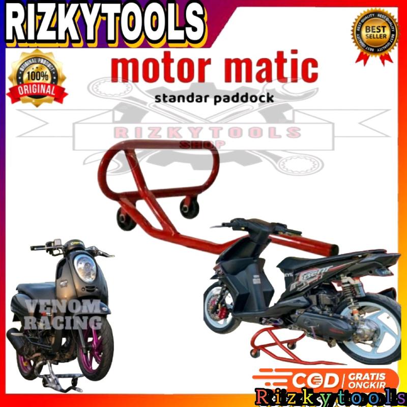 standar paddock motor metik universal Motorcycle - Shop | Tokopedia
