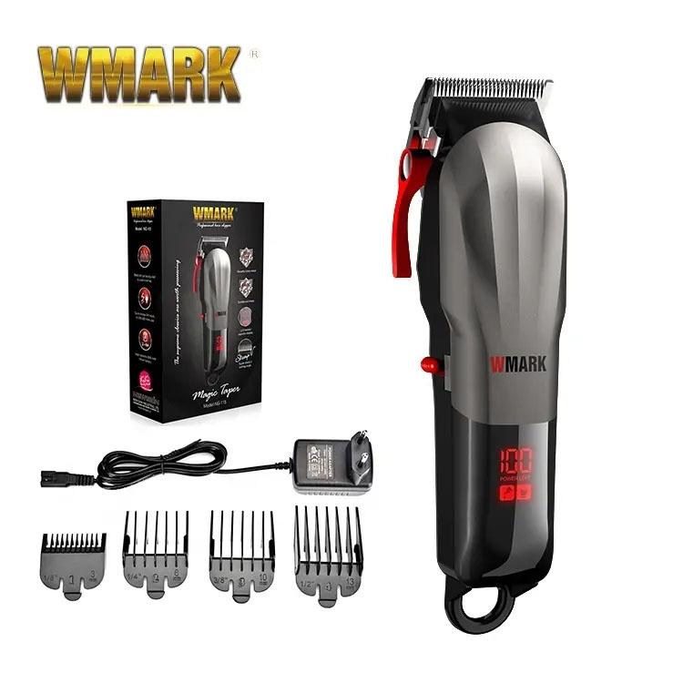 WMARK Rechargeable Electric Hair Clipper NG-115 LCD Display Shaver ...