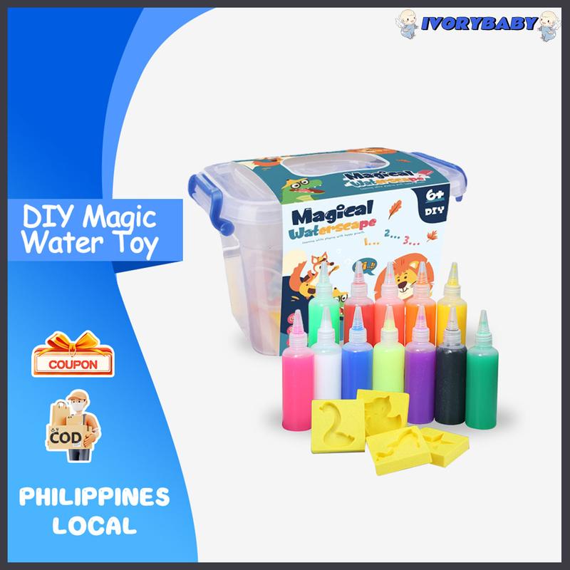 IVORYBABY Magical Waterscape Children's Educational DIY Toy Water ...