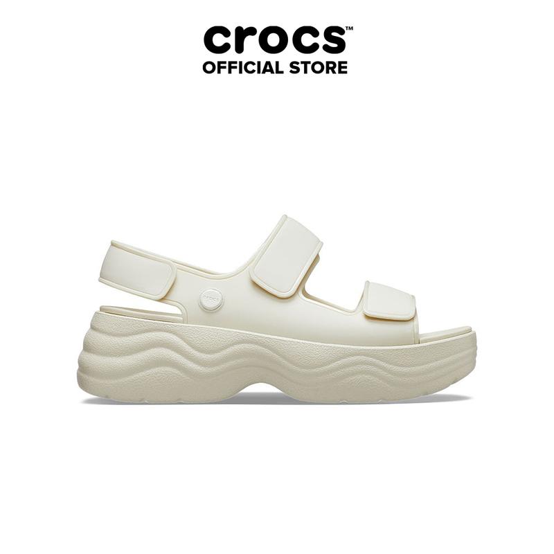 Xăng Đan Nữ Crocs Skyline - Bone - 208183-2Y2 - TikTok Shop Vietnam