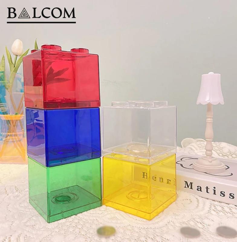 Transparent Coin-shaped Storage Box Alkansya Children's Toy Piggy ...