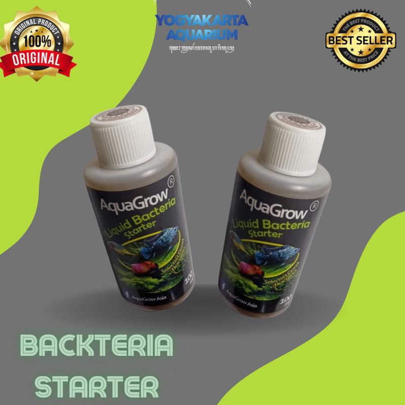 Aquagrow Bacteria Starter Cair 100ml - Shop | Tokopedia