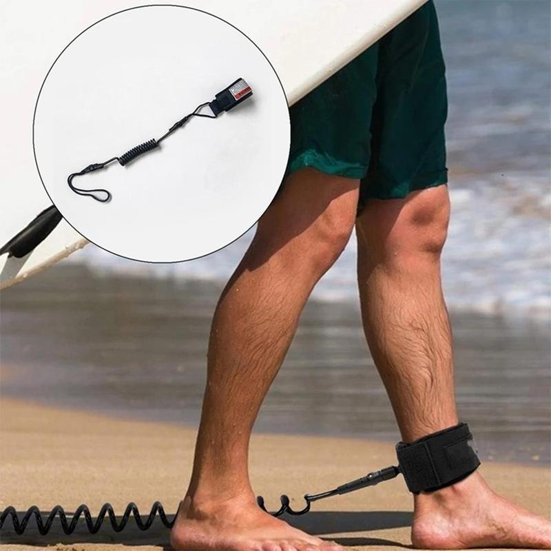 Bodyboard Wrist Surfboard Leash Accessories Coil Leash Surfboard ...