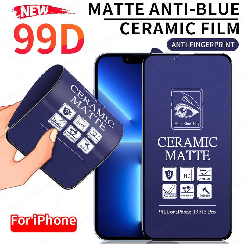 Matte Anti Blue Light Ceramic Tempered Glass for IPhone 16 Pro - TikTok ...