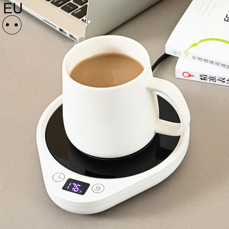 1 Set Electric Coaster Heating Heat-up Three Temperature Levels ...