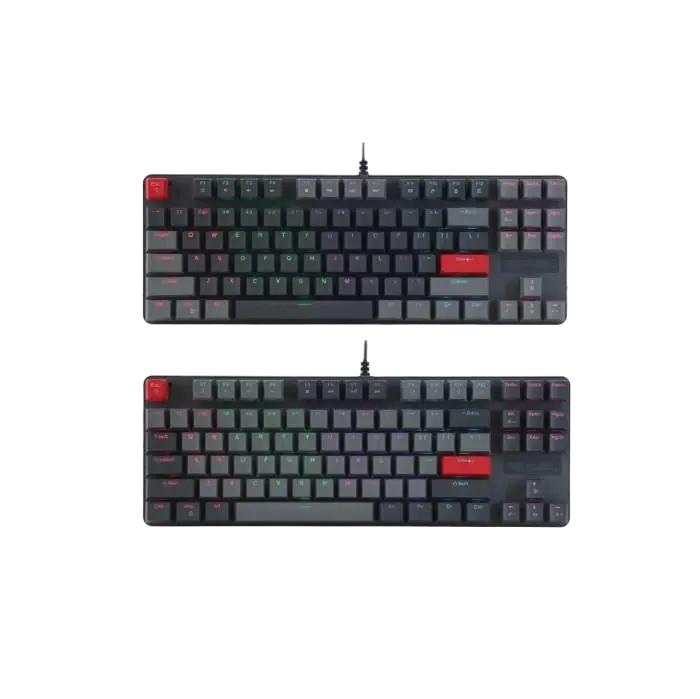 Jual Rexus Keyboard Gaming Heroic KX4 Mechanical TKL RGB Led - Black ...