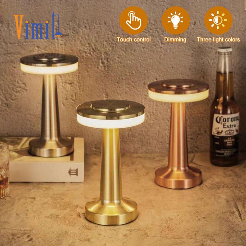 Lampu Meja Bar LED Mudah Alih, Vimite, Penderia Sentuhan, Reka - TikTok ...